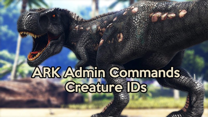 ARK: Survival Evolved - Creature IDs - Survival-Sandbox.de