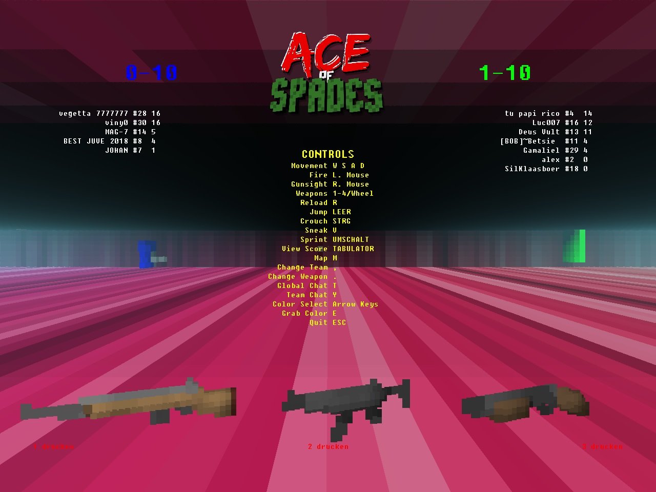 Ace of Spades - ein sich selbst blockierendes Spiel - Survival-Sandbox.de