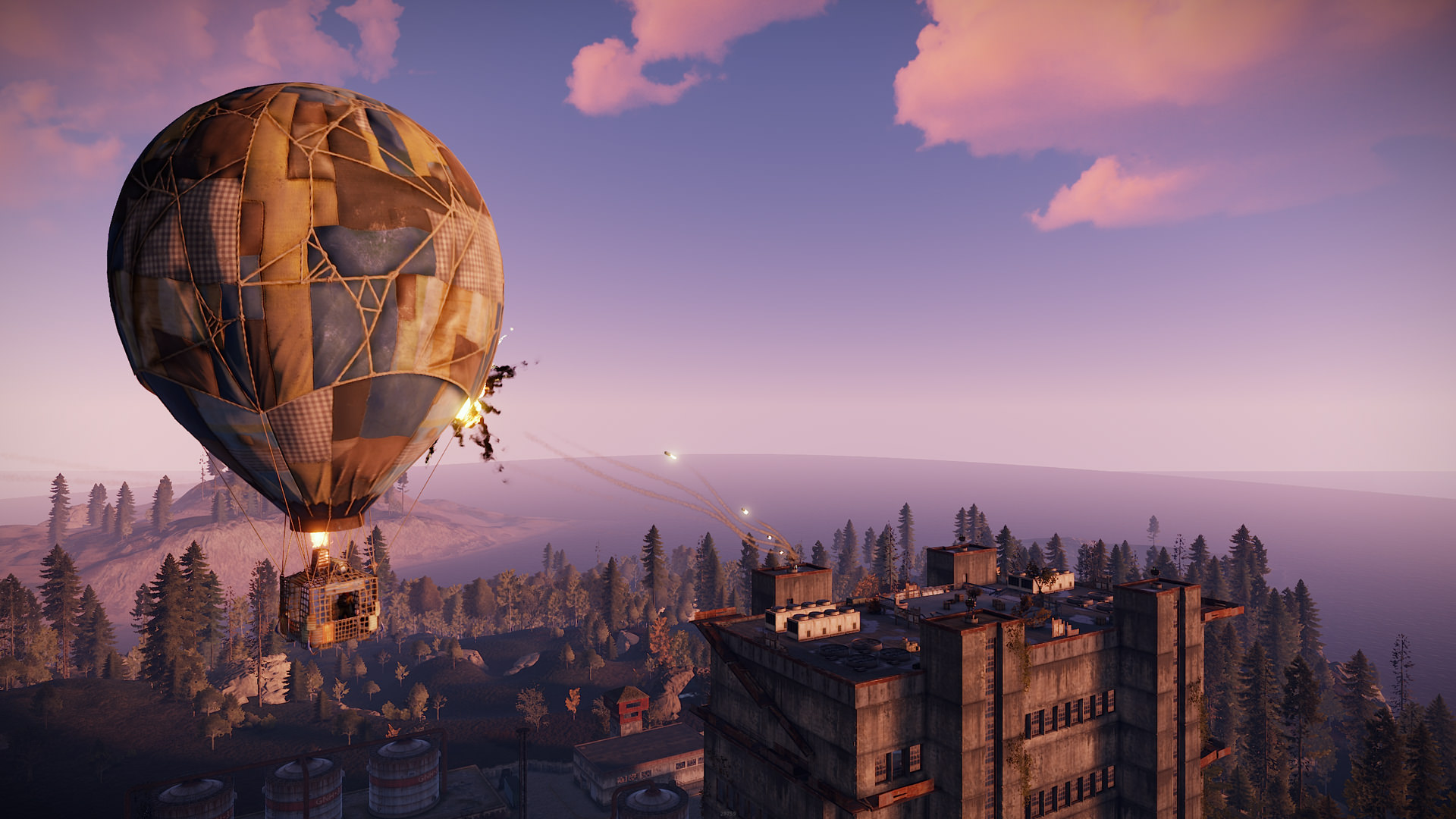 Rust - "Hot Air Balloon Update" bringt Ballons, Raketenstationen und ...