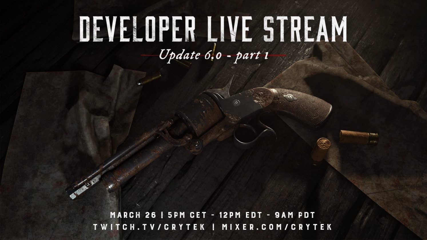 Hunt: Showdown - Update 6.0 Dev-Livestream: Bomben-Lanze, neue Traits ...