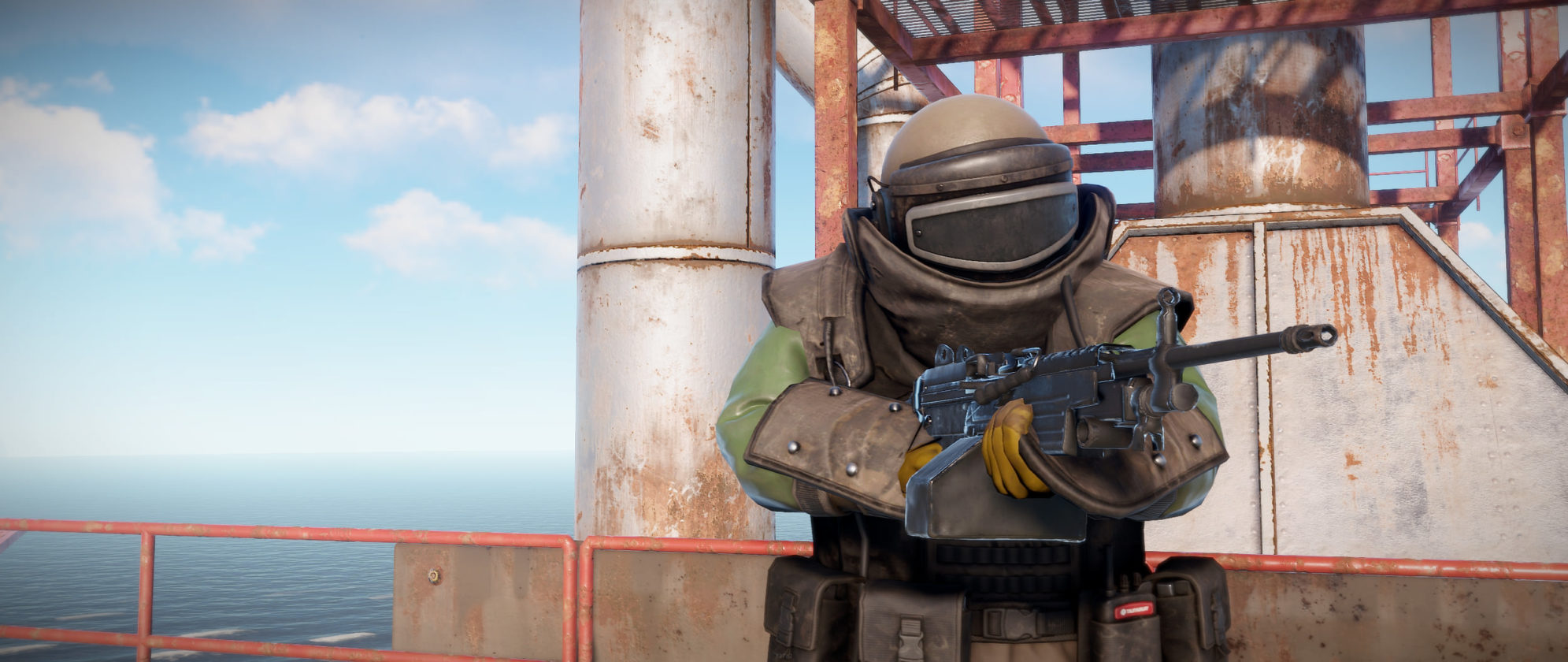 Rust - 'The Oil Rig Update' bringt neues Monument, schwer gepanzerte ...