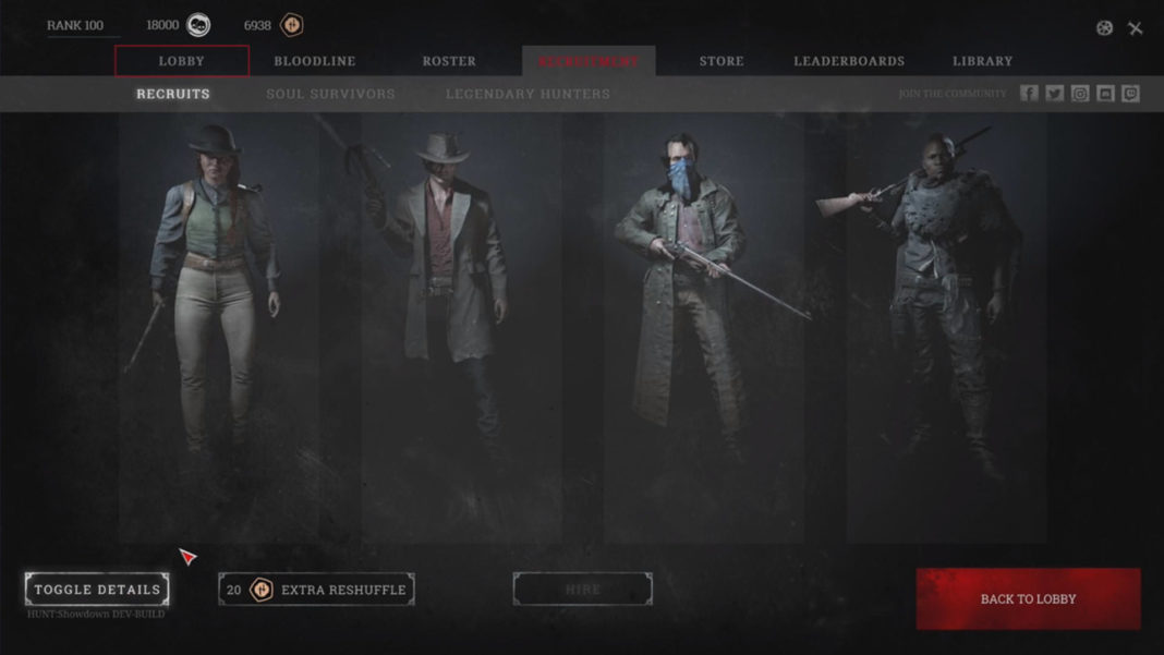 Hunt: Showdown - Stream stellt Trio-Modus und neues Interface vor ...