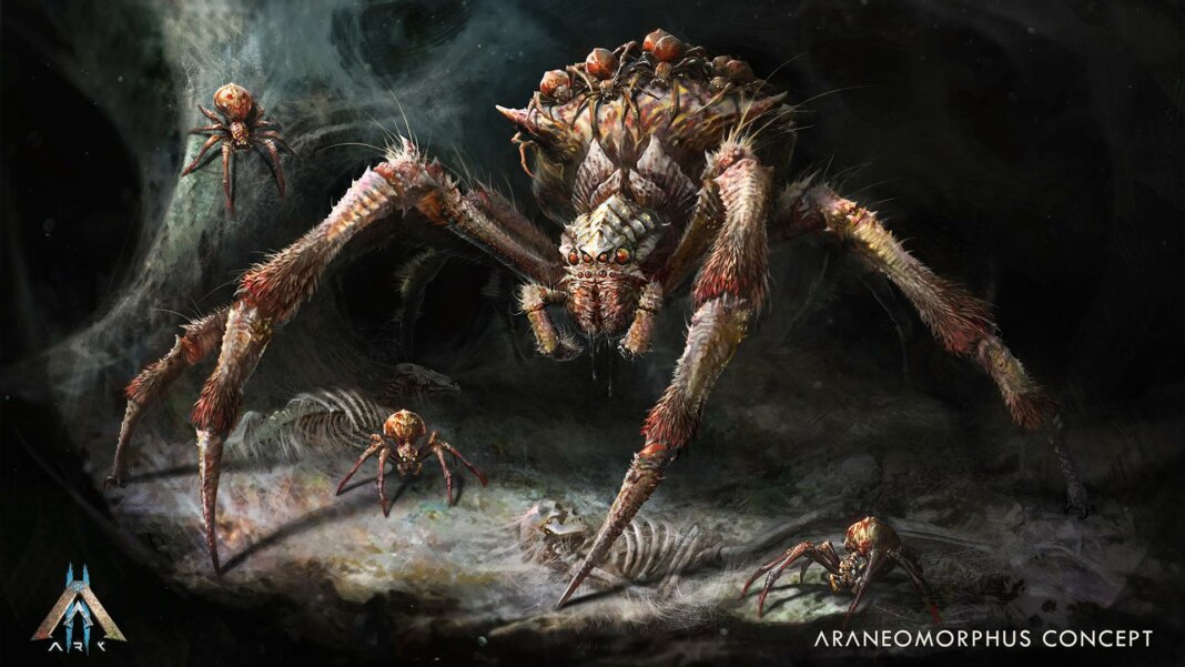 ARK 2 - Neues Concept-Art enthüllt achtbeiniges Monster - Survival ...