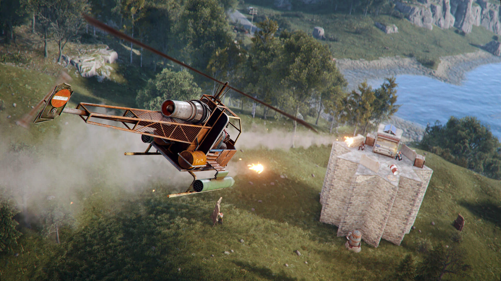Rust - Airborne-Update bringt Kampfhelikopter und Zielsuch ...