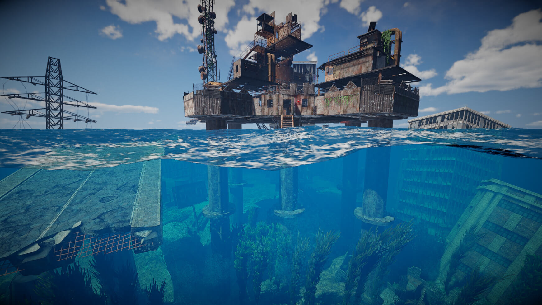 Sunkenland - Survivaltitel wirft euch in ein "Waterworld"-Szenario ...